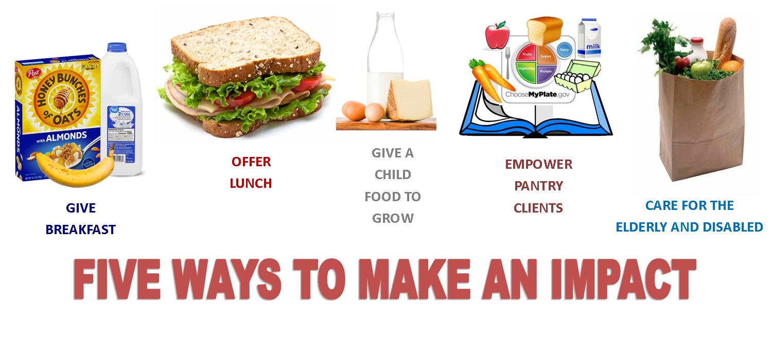 FIVE WAYS TO MAKE AN IMPACT – Jazzin to Feed